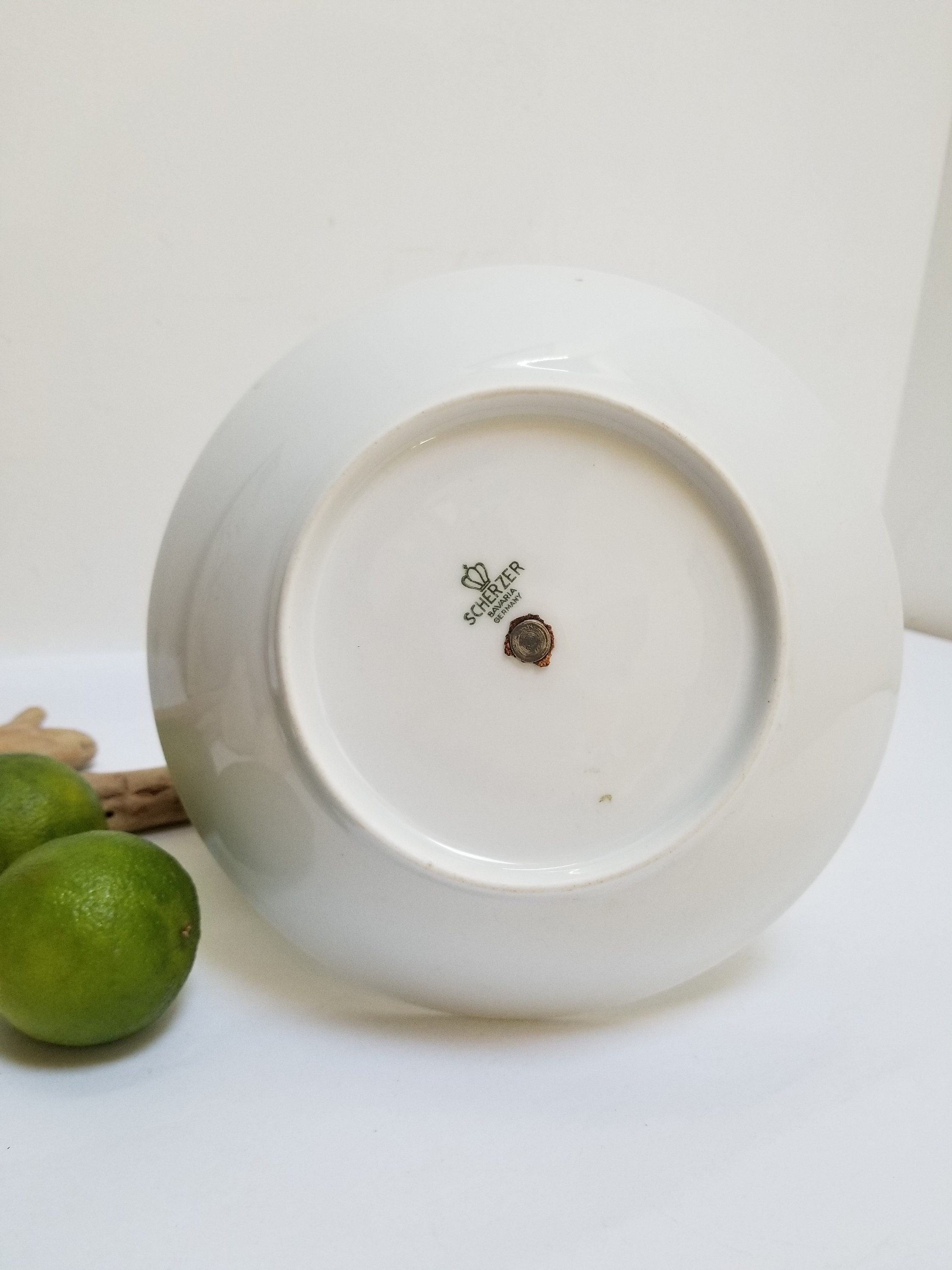 Home & Living Vintage German Porcelain Cake Stand by Scherzer with ...