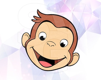 Curious george svg | Etsy