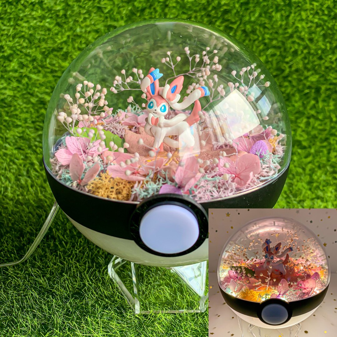 Floral Pokemon Terrarium - Etsy
