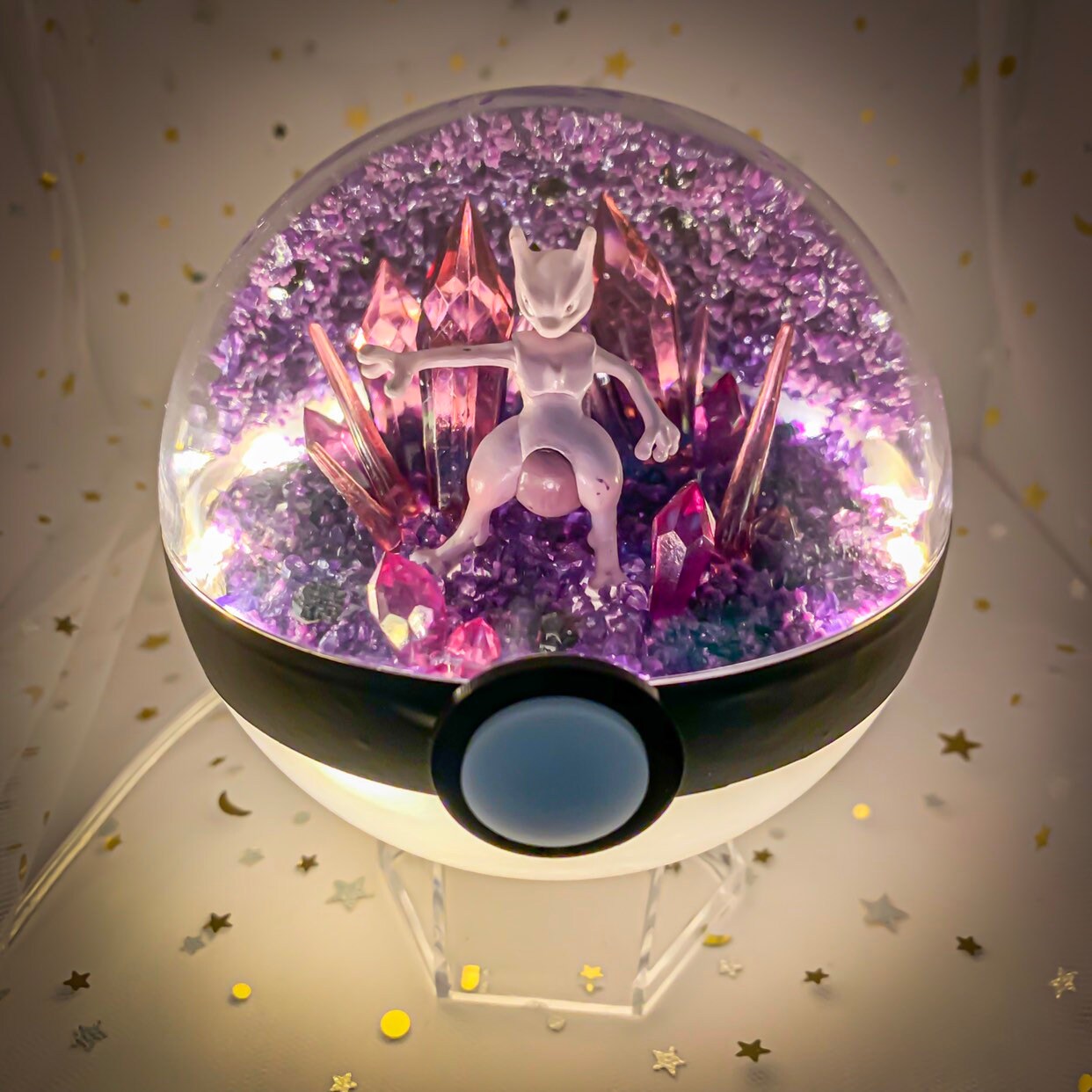 Geode Cave Pokemon Terrarium | Etsy