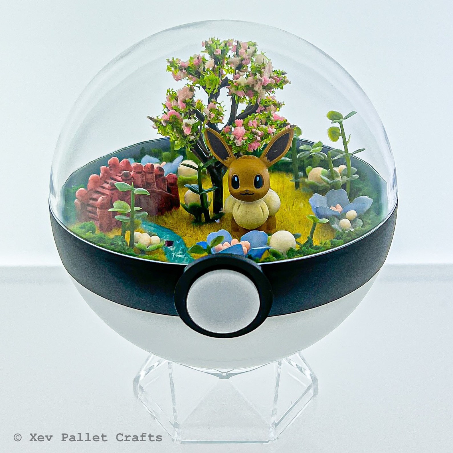 4 / 10cm Grasslands Pokemon Terrarium | Etsy