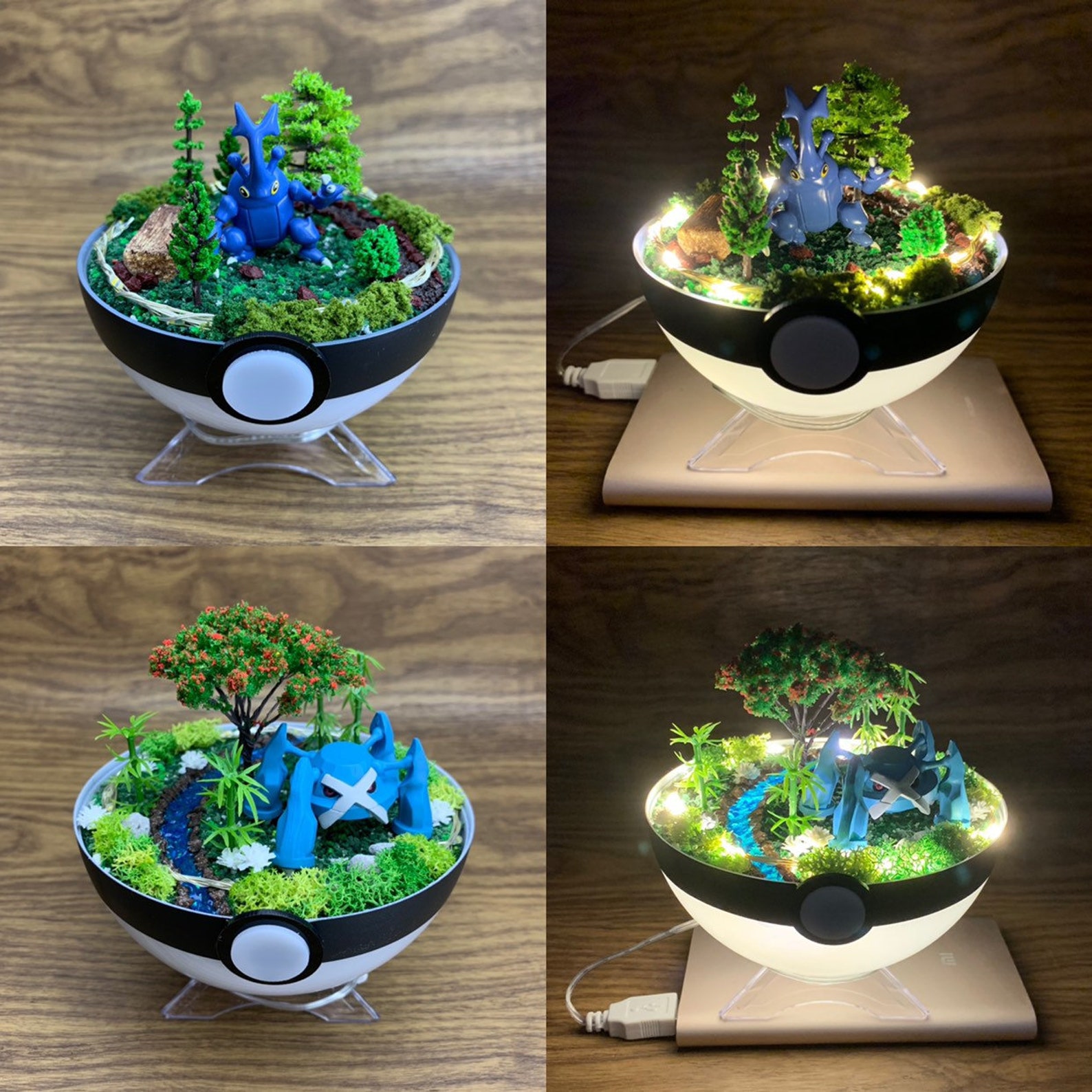 Oriental Forest Pokemon Terrarium | Etsy