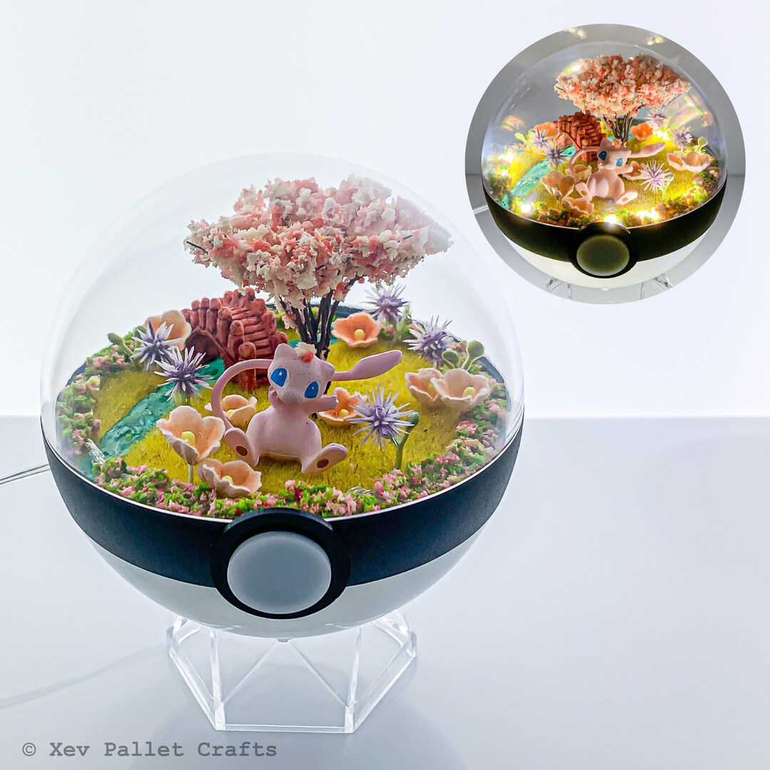 4” / 10cm Grasslands Pokemon Terrarium - Etsy