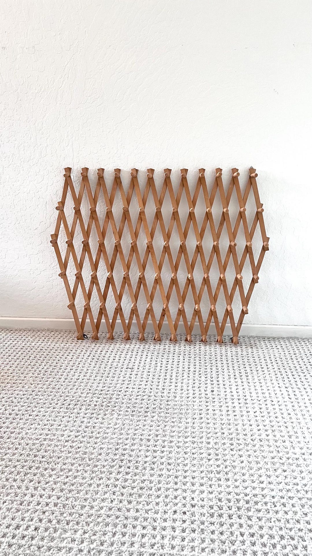 Extra Large Vintage 75 Peg Rack | Accordion Rack - Etsy