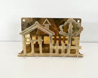 Brass Key Organizer - Etsy