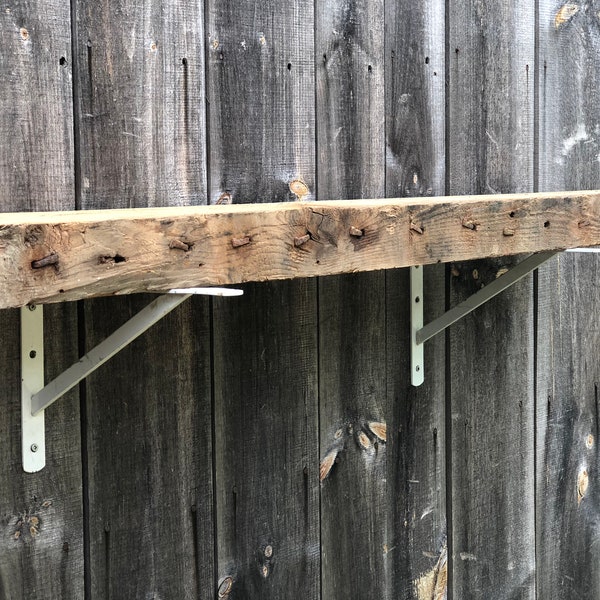 Barn Wood Shelf - Etsy
