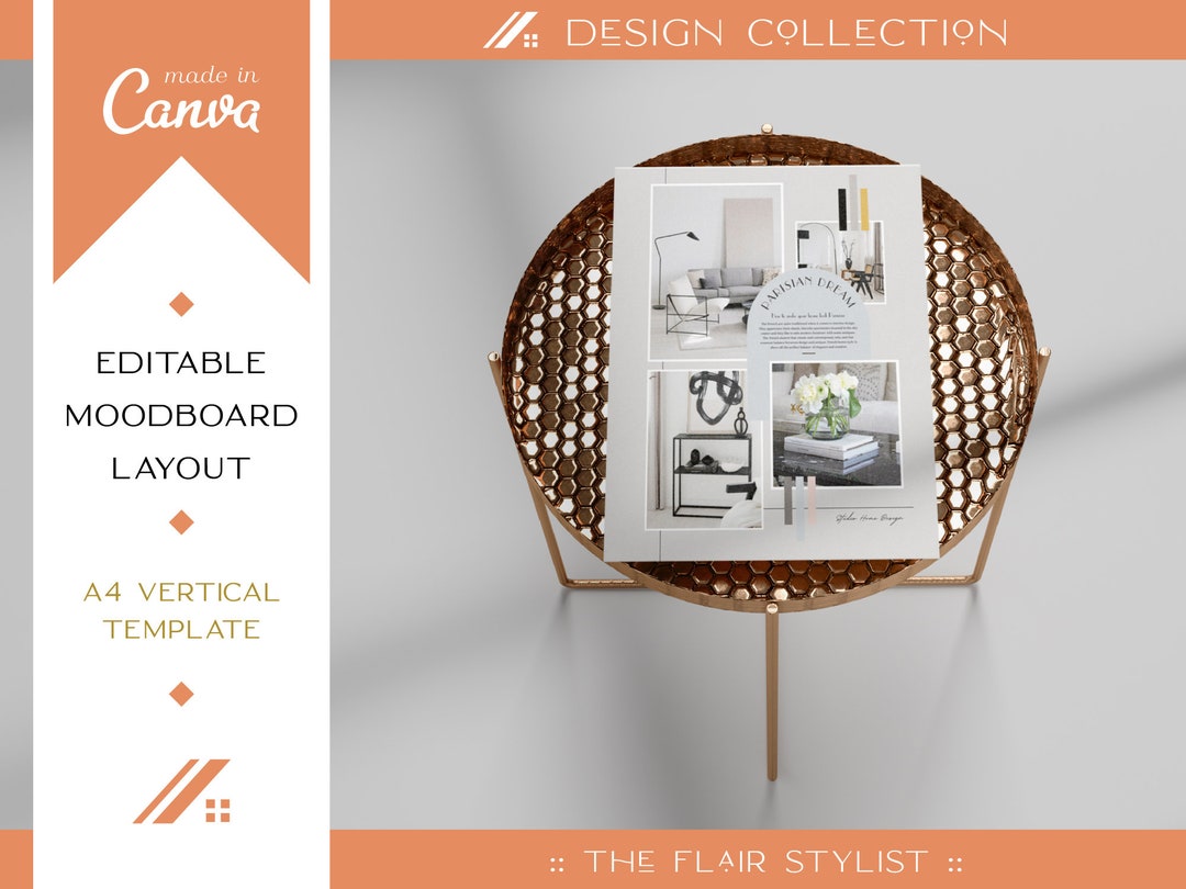 Home Styling Moodboard Moodboard per Home Stager Moodboard Template ...