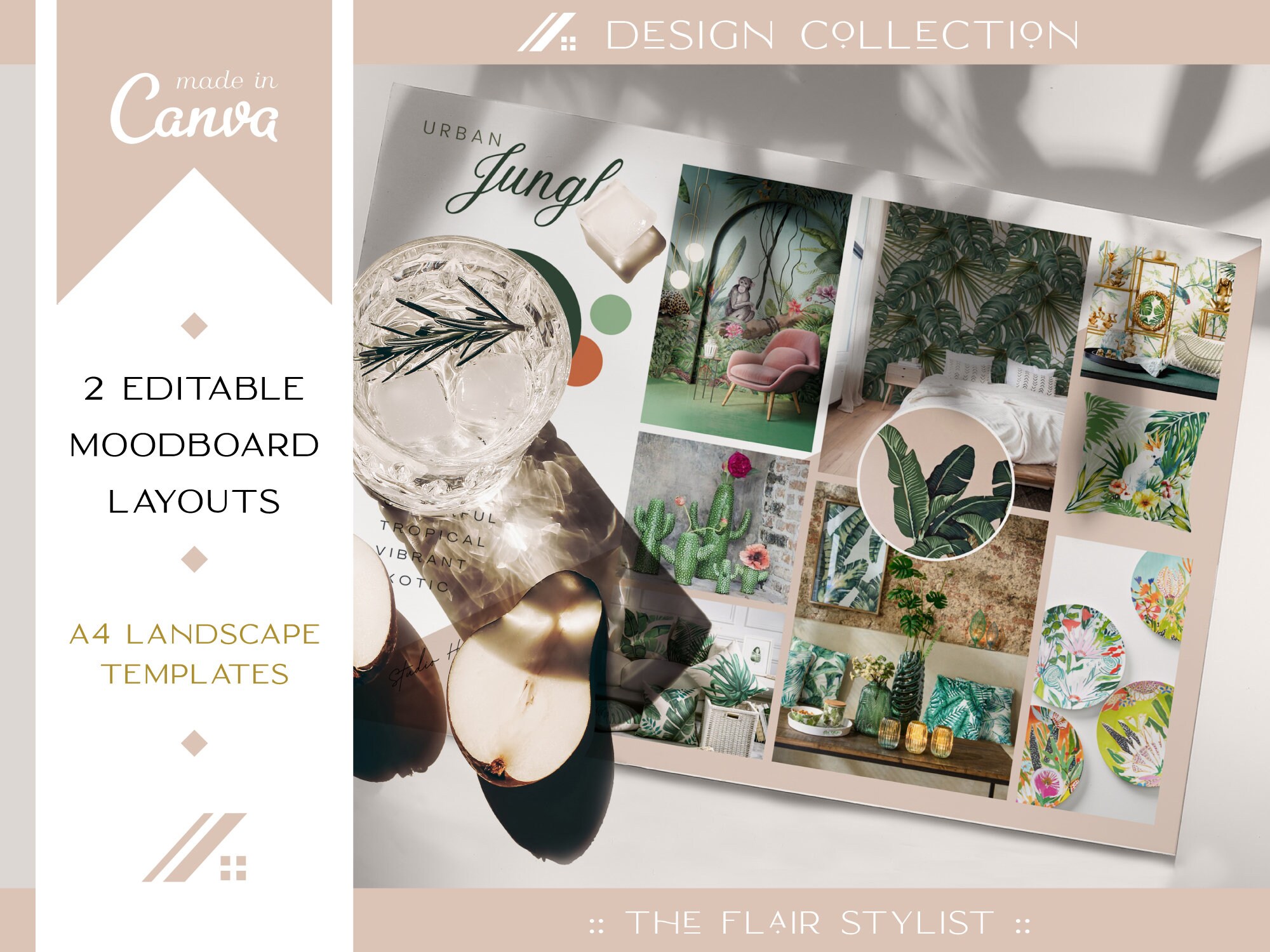 Home Styling Moodboard Moodboard per Home Stager Moodboard - Etsy Australia