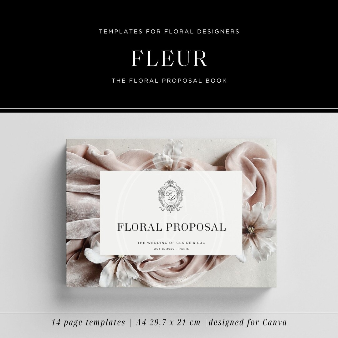 Refined Wedding Floral Design Proposal Elegant Florist Presentation ...