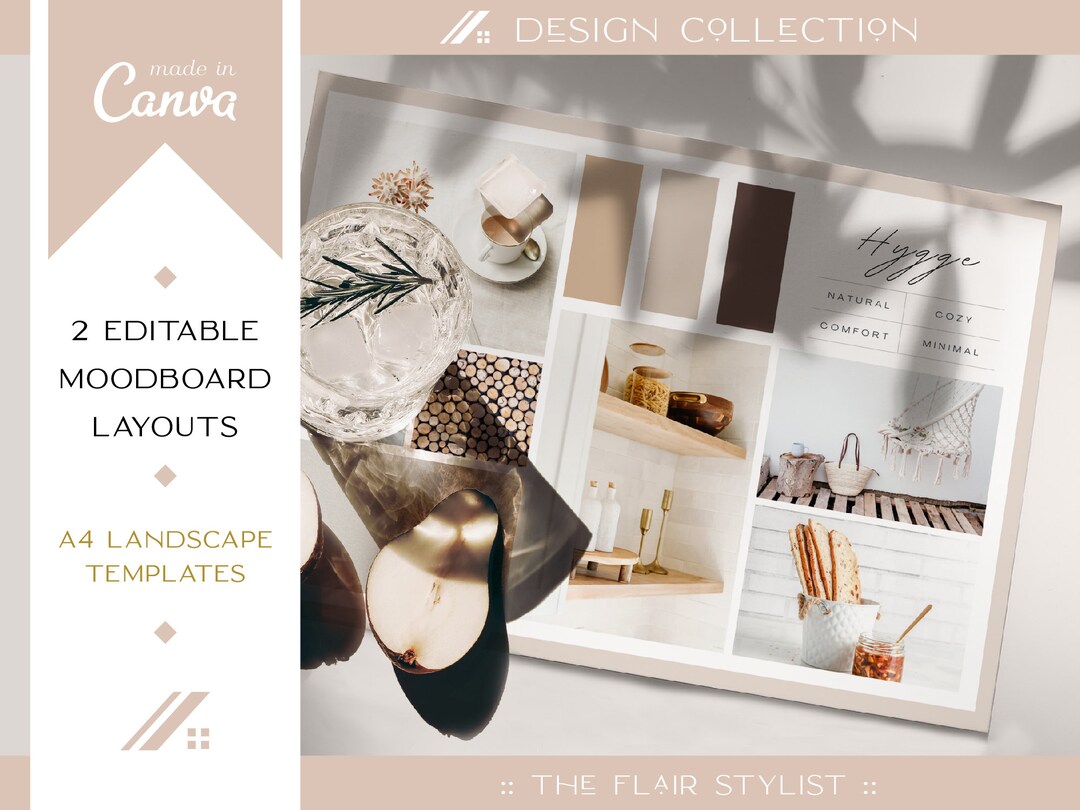 Home Styling Moodboard Moodboard per Home Stager Moodboard Template ...