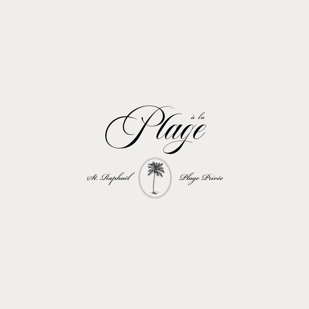 Luxury Beach Resort Logo Design | Elegant Palm Tree Brand (premade) - Etsy