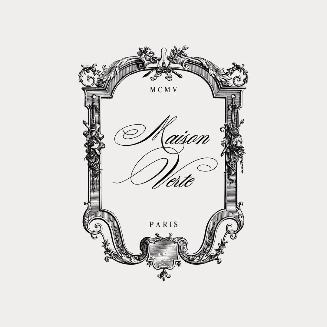 Premade Logo Design | Antique French Inspired Logo | Luxury Boutique ...