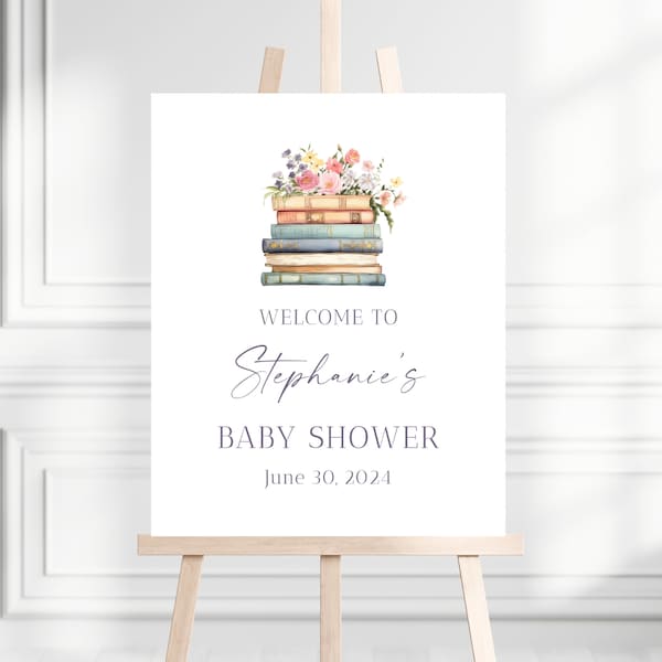 Book Themed Baby Shower - Etsy