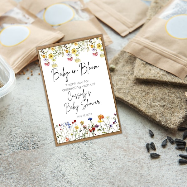 Seed Packet Favors - Etsy