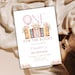 Storybook Birthday Invitation - 5th Birthday Invitation, Book Themed ...