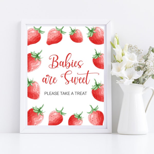 Berry Sweet Baby Shower - Etsy