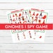 Christmas Gnomes I Spy Game, Printable Activity (digital Download) - Etsy