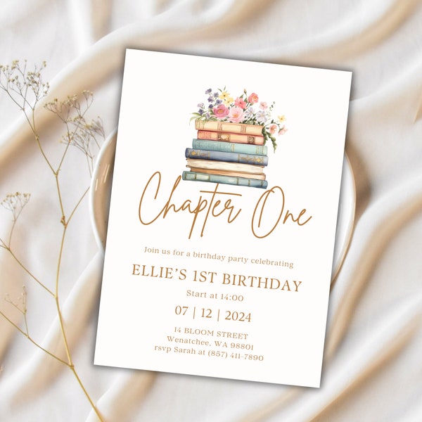 Book Theme Party - Etsy