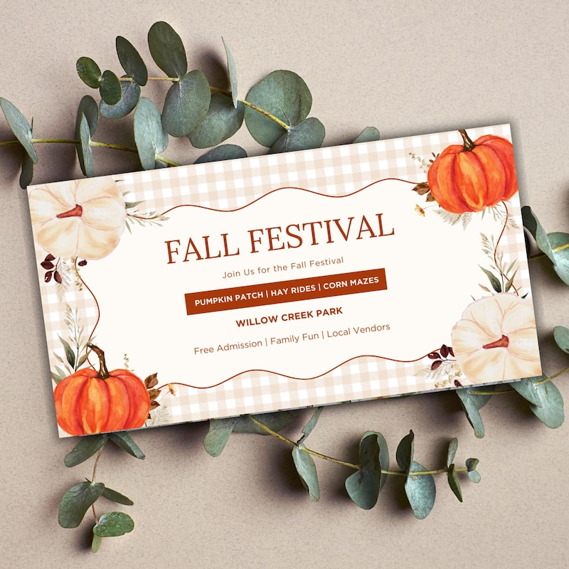 Fall Festival Signs - Etsy