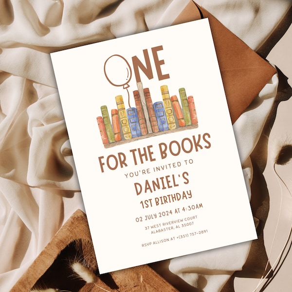 Book Themed Birthday - Etsy