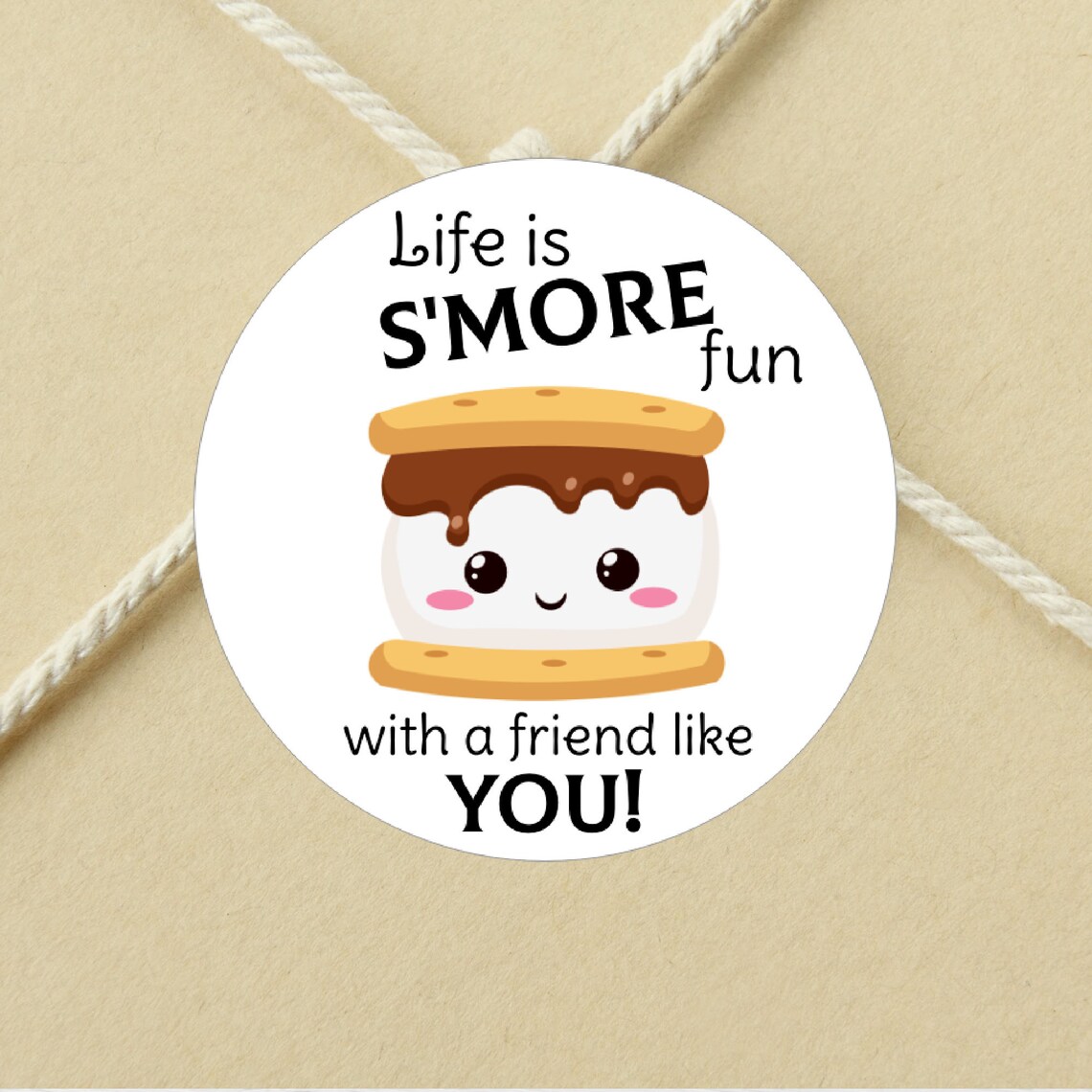 Life is S'more Fun Printable Tag S'mores Tag Party - Etsy