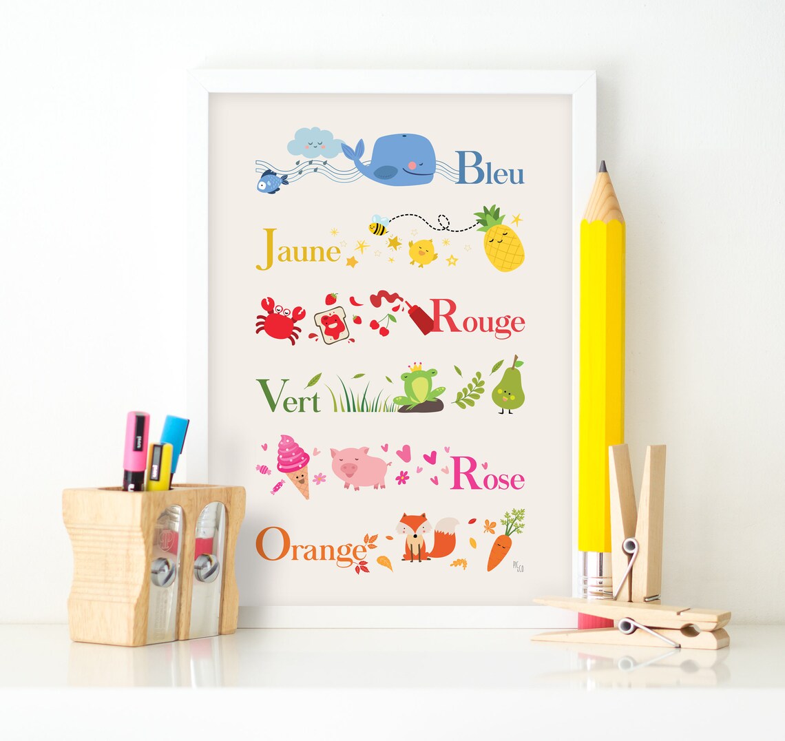 Affiche éducative pour enfants - affiche pour l'école - spécial rentrée ...