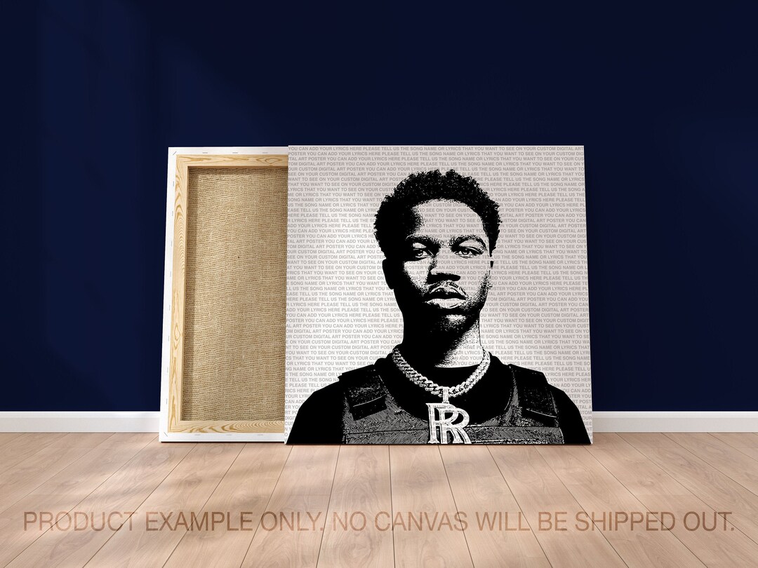 Roddy Ricch Digital Print /song Lyrics Print / Pop Culture /hip Hop Art ...