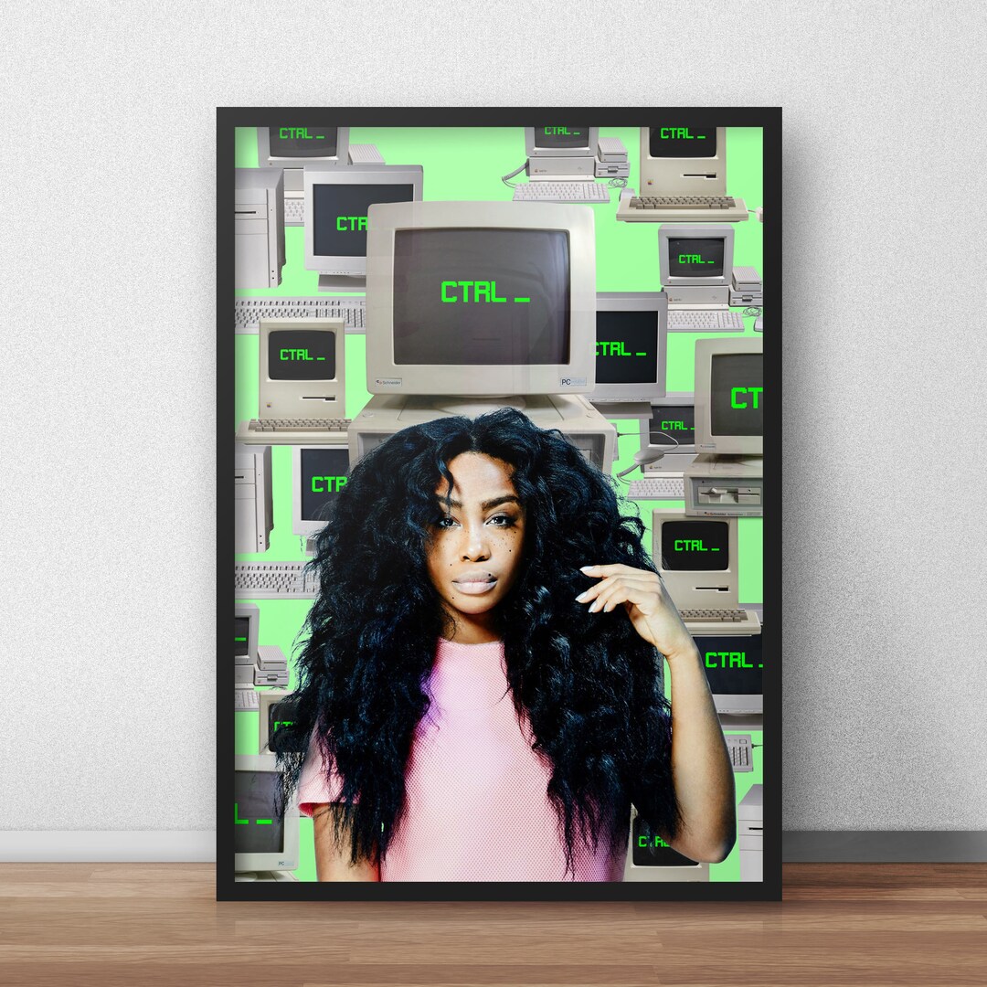 CTRL Poster/ Music Poster/ Trap Art/ Hip Hip Art/ Music Album Art ...