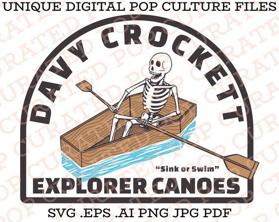 Davy Crockett Explorer Canoes Frontierland Pirates Adventure - Etsy
