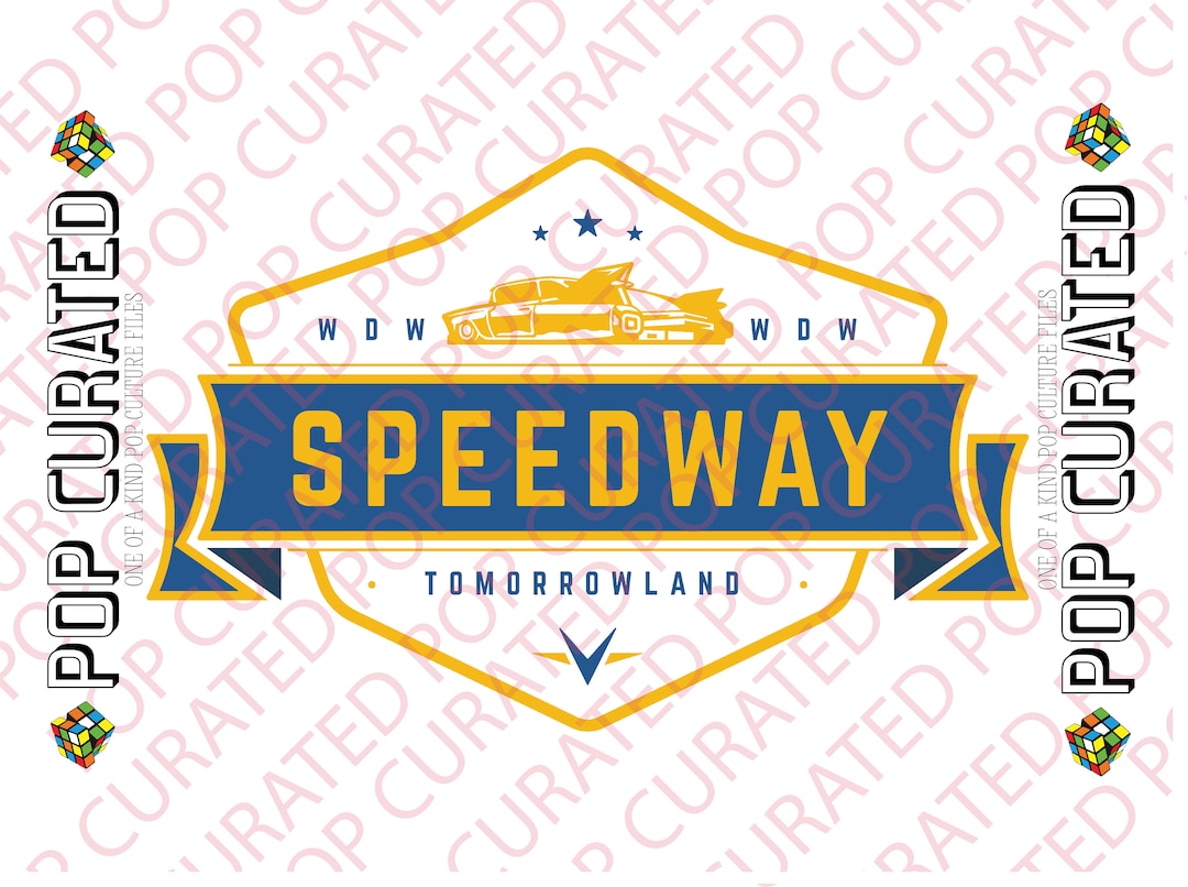 Tomorrowland Speedway Racing Competition Autopia Ride Attraction ...