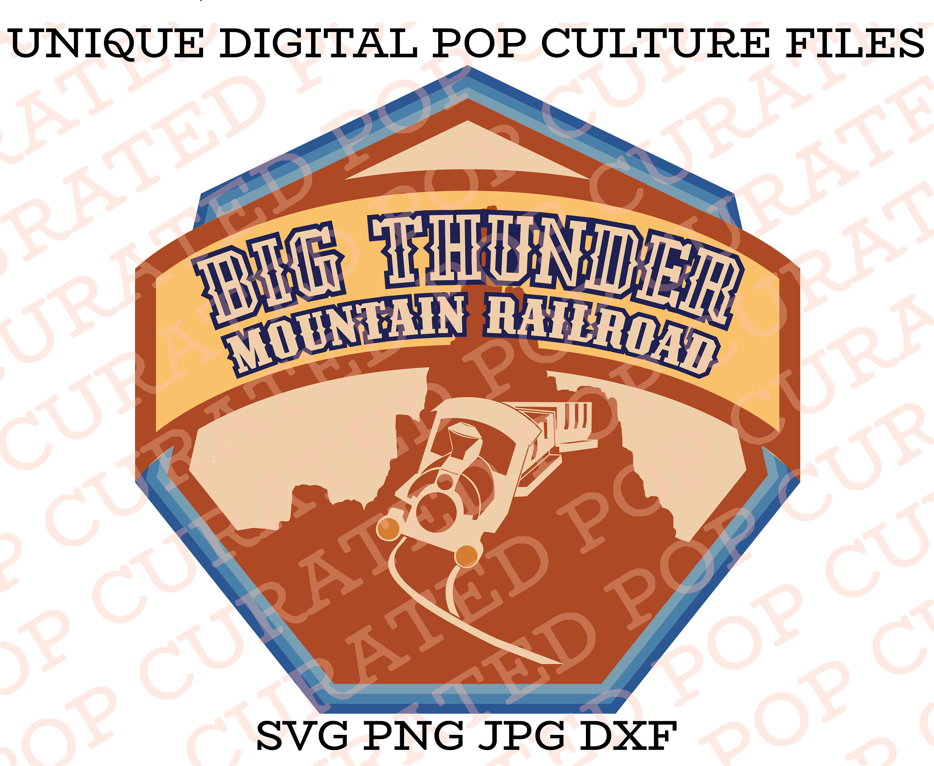 Big Thunder Mountain Railroad Logo