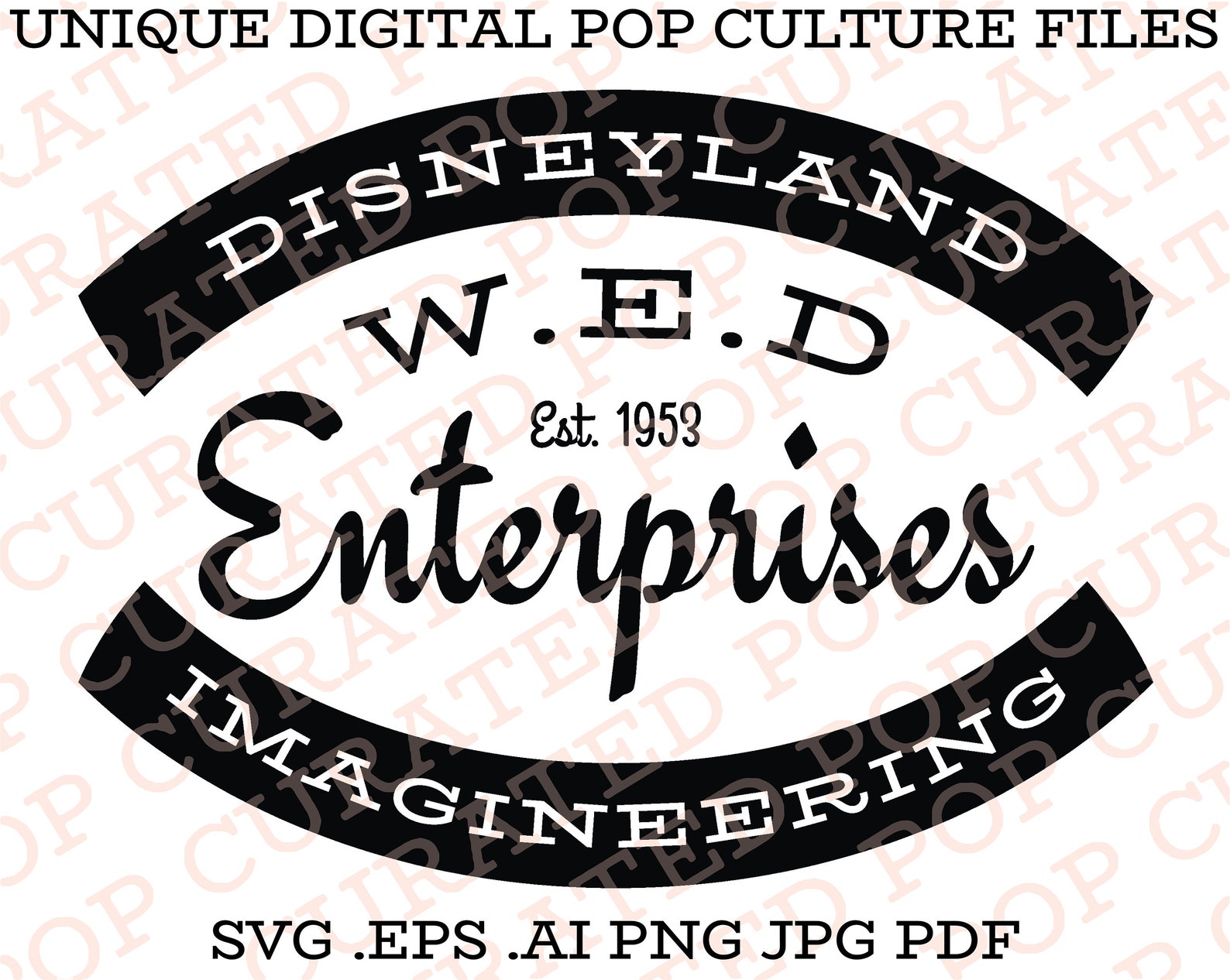 Imagineering WED Enterprises Anaheim California Amusement Park - Etsy