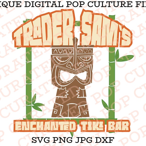 Tiki Room Svg - Etsy