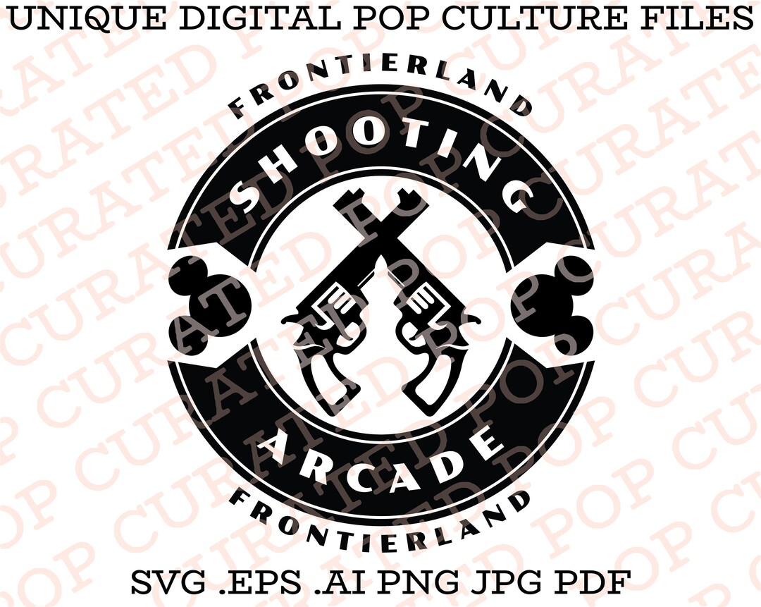 Frontierland Shooting Arcade Wild West Cowboy WDW Theme Park Ride ...