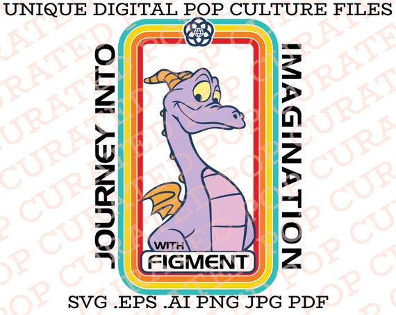 Journey Into Imagination With Figment Epcot Amusement Park WDW - Etsy