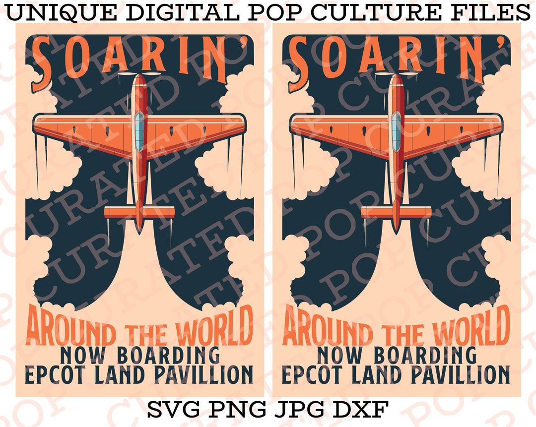 Airplane Soarin Around the World Airplane 3D Ride Immersive Flying ...