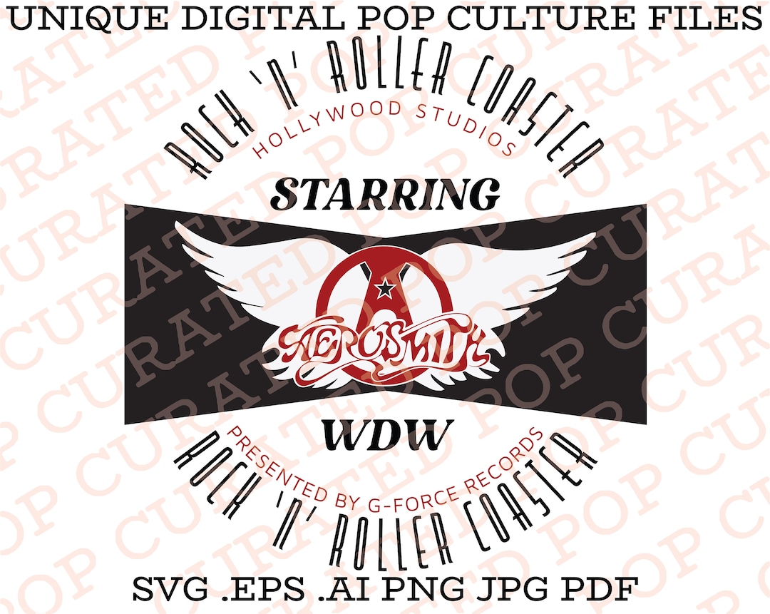 Rock N Roller Coaster Starring Aerosmith Guitar Steven Tyler G Force ...