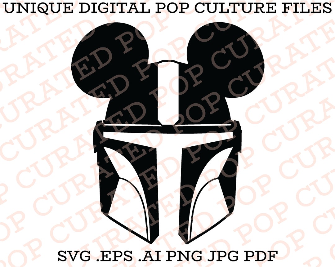 Mandalorian Grogu Baby Yoda Beskar Mythosaur Mandalore Mickey Mouse ...