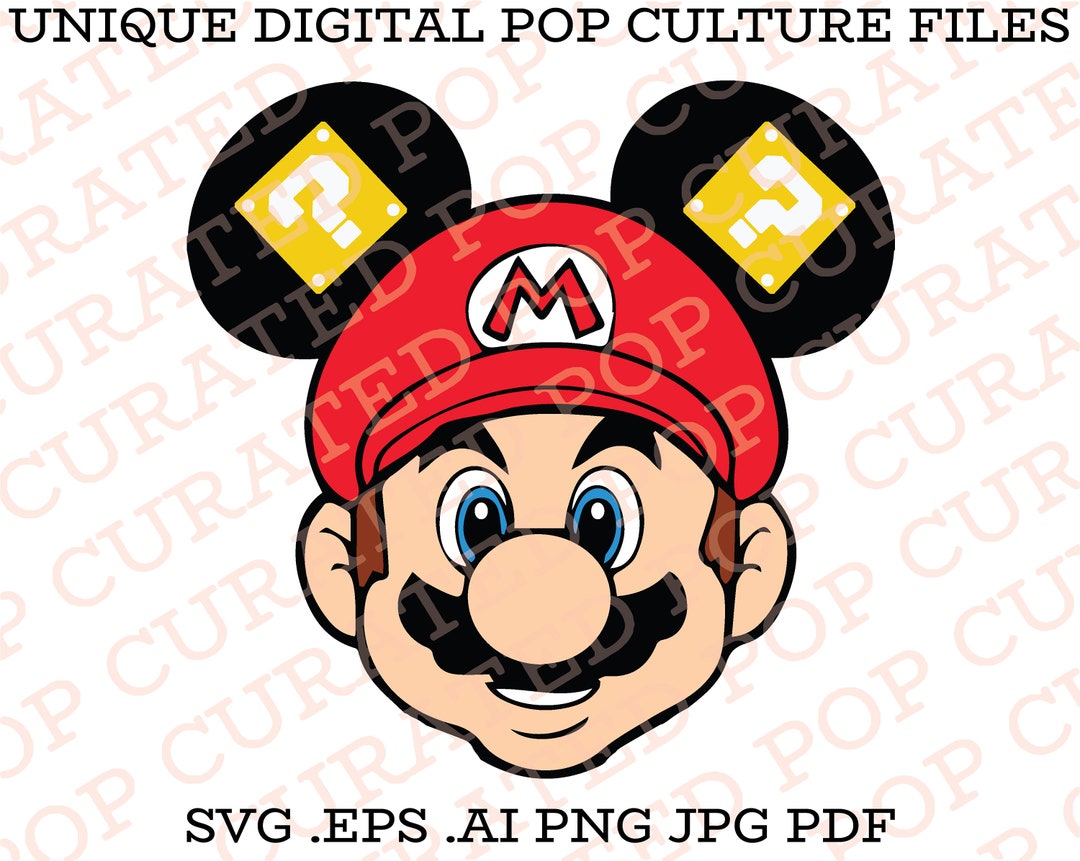 Video Game Mario Italy Plumber Japan Gamer Mickey Mouse Custom Shirt ...