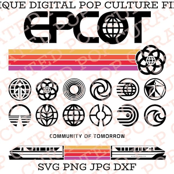 Epcot Svg - Etsy