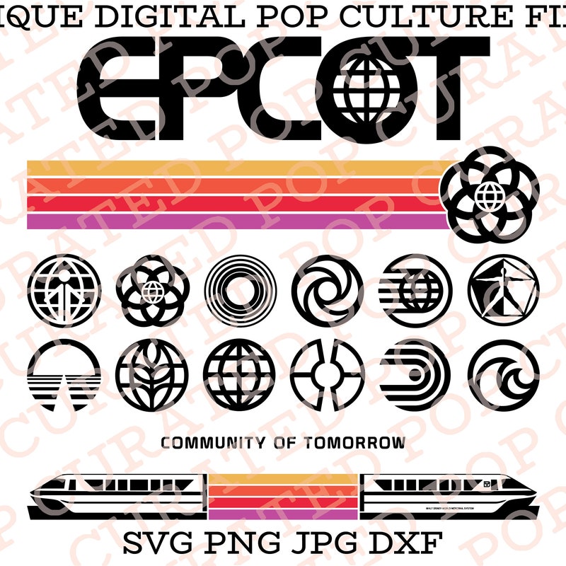 Epcot Svg - Etsy