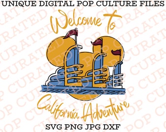 Disney california adventure - Etsy