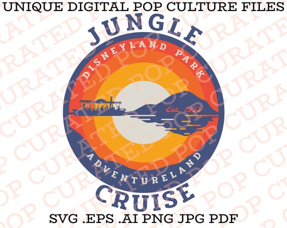 Drawing & Illustration Art & Collectibles Jungle Cruise Disneyland Park ...