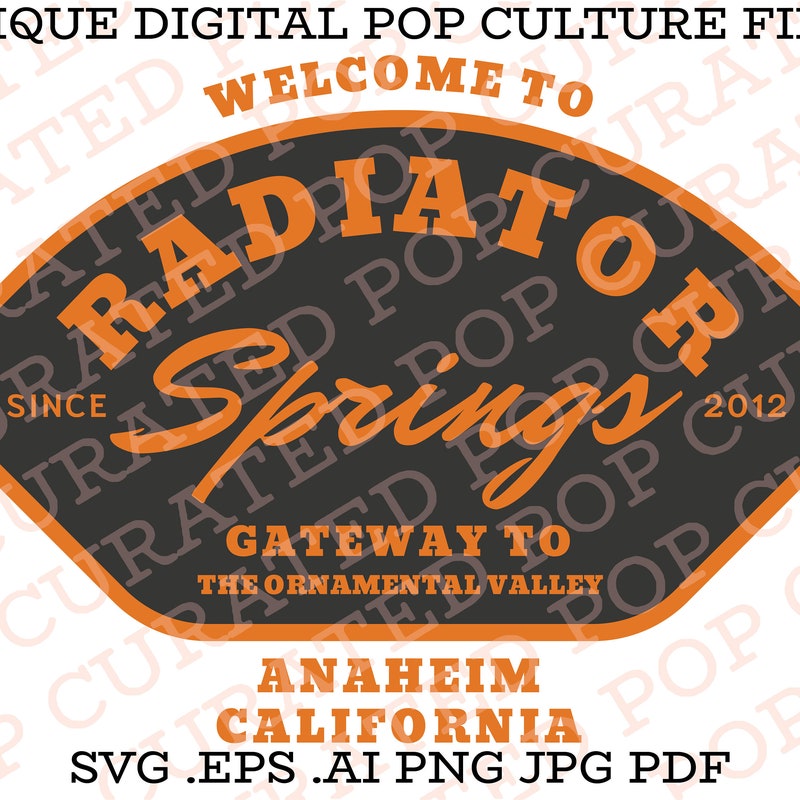 Radiator Springs - Etsy