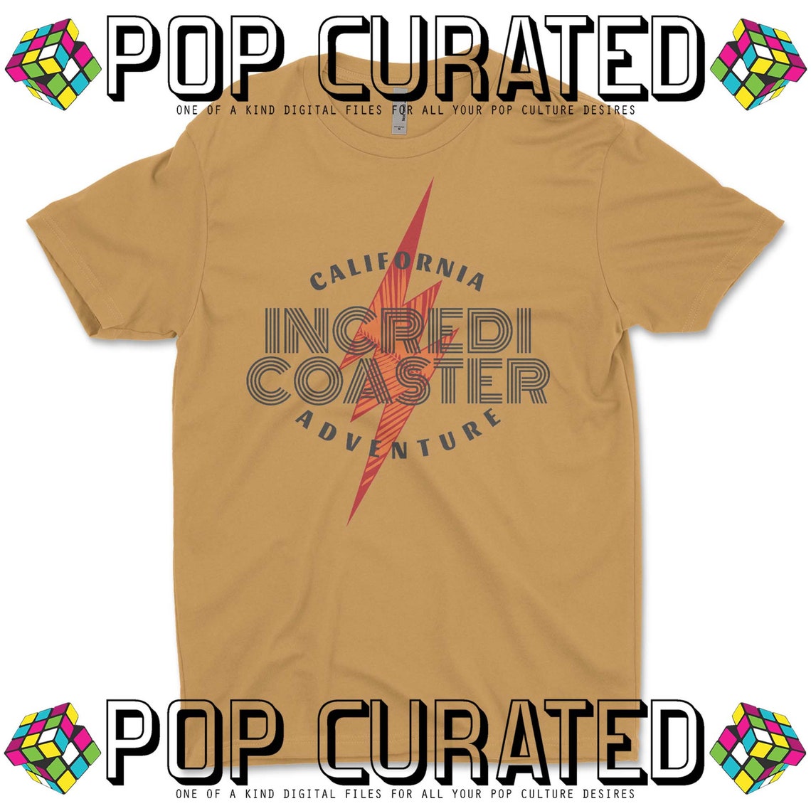 Incredicoaster the Incredibles Pixar Roller Coaster Ride - Etsy