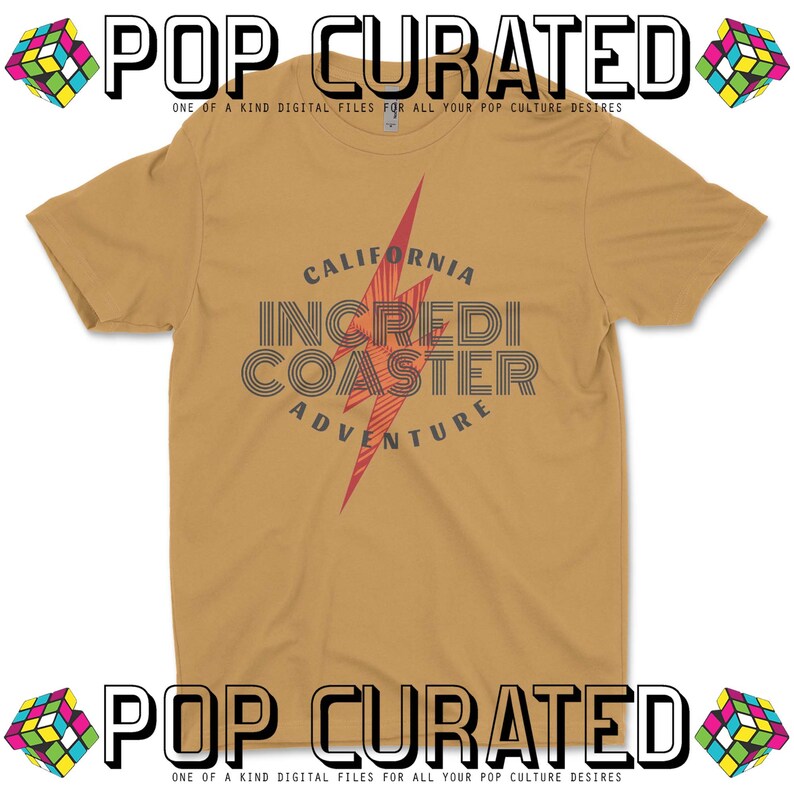 Incredicoaster the Incredibles Pixar Roller Coaster Ride - Etsy