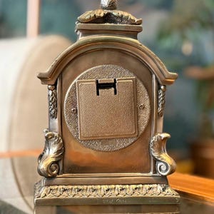 Golden Juliana Quartz Mantle Clock - Vintage Collectible Gift - Etsy