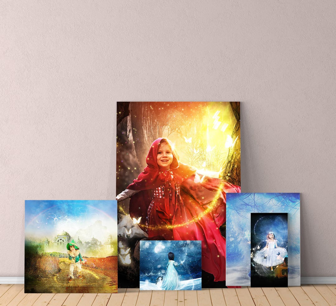 Fairytale Portraits, Storybook Portraits, Custom Fairytale Art, Custom ...