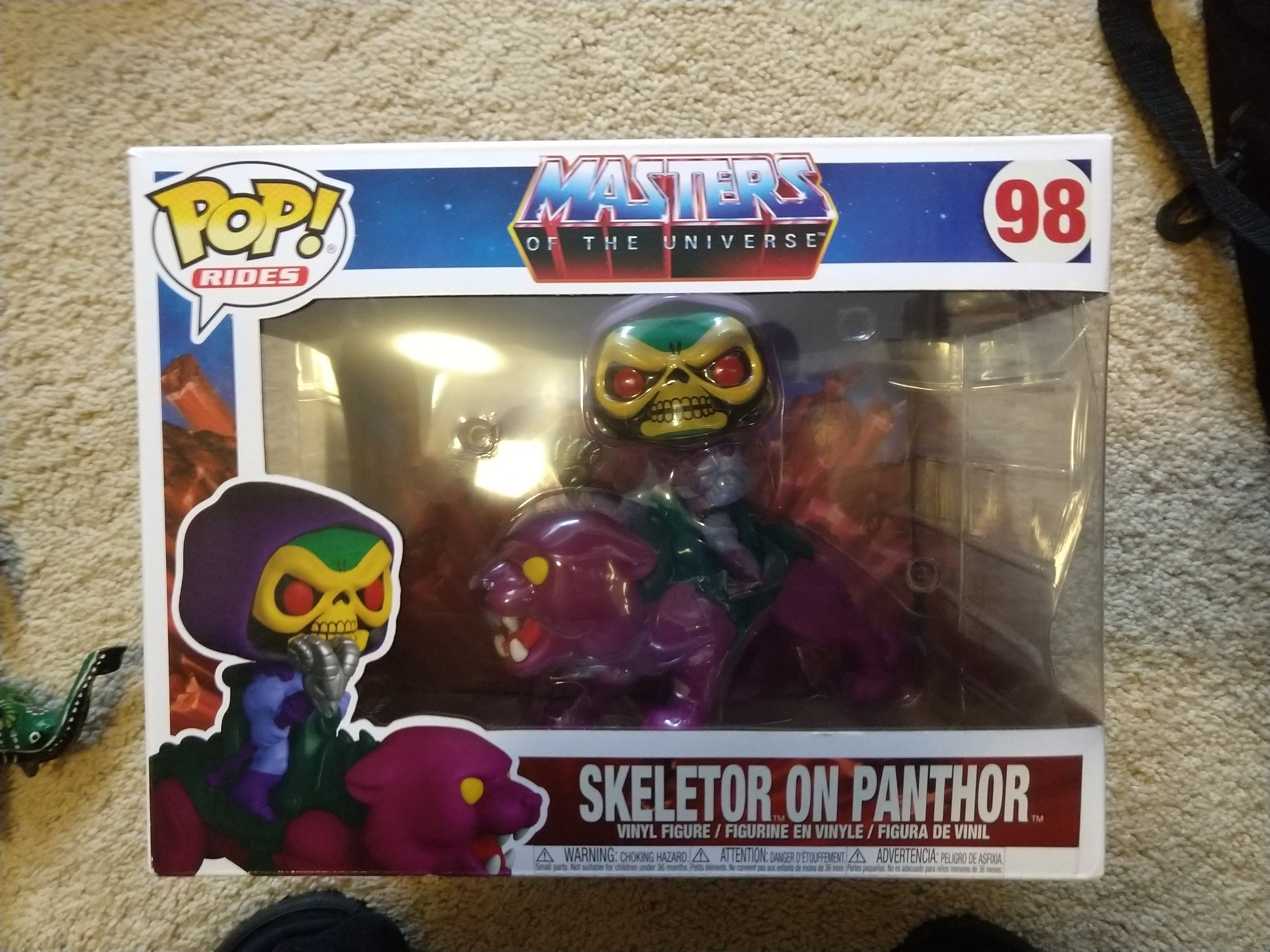 SKELETOR on PANTHOR Funko Pop - Masters of the Universe 98 - Etsy