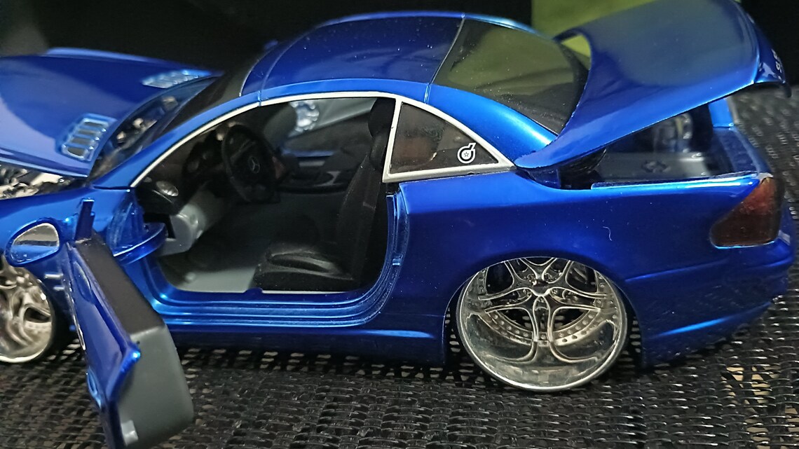 Hot Wheels DROPOTARO 1/24 Scale Diecast MERCEDES-BENZ SL55 - Etsy